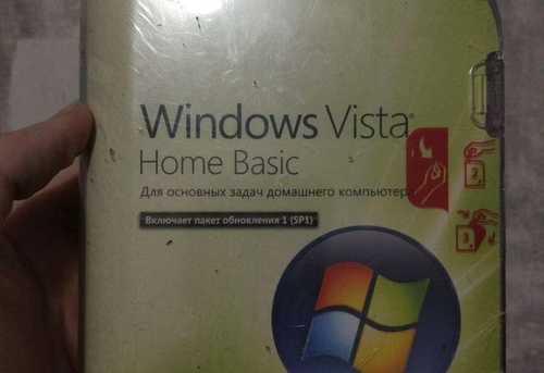 Запечатанная Windows Vista Home basic