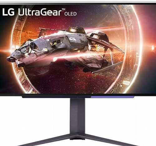 27" Монитор LG UltraGear 27GS95QE-B черный