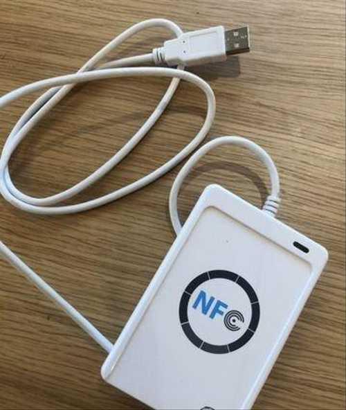 NFC считыватель acr122u(ридер) Mirafare