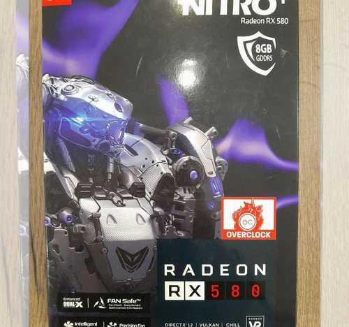 Видеокарта rx580 8gb sapphire nitro 