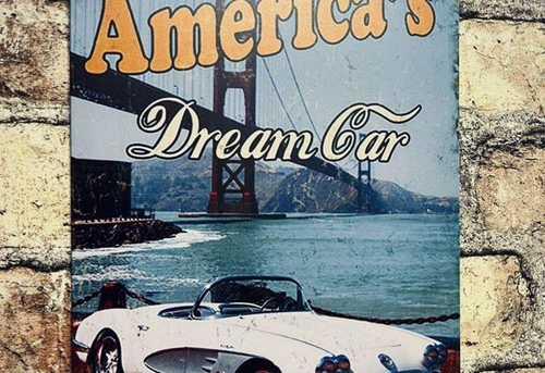 Декор на стену America’s Dream Car