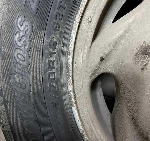 Зимние шипованные колеса R13 4x114.3