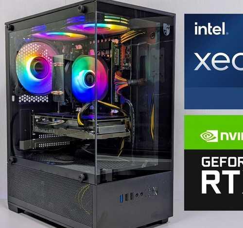 Игровой пк Xeon E5-2673v3/16gb/RTX 2060