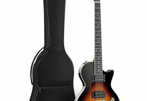 Электрогитара Donner LP-124 Sunburst с чехлом