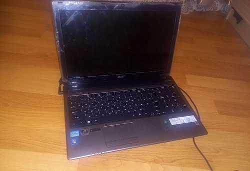 15.6" Acer Aspire 5750G, 320 ГБ, Core i3-2350M, RAM 4 ГБ, GeForce GT 630M 1 ГБ