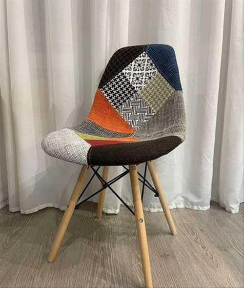Стул пэчворк eames