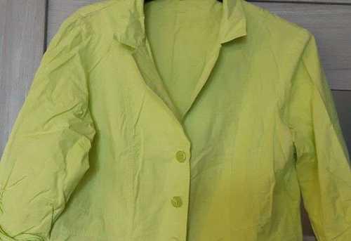 Пиджак лимонный, хлопок, Германия
