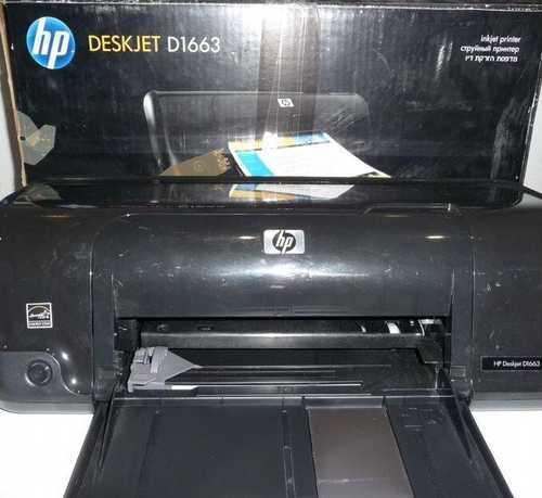 Принтер струйный HP deskjet D1663