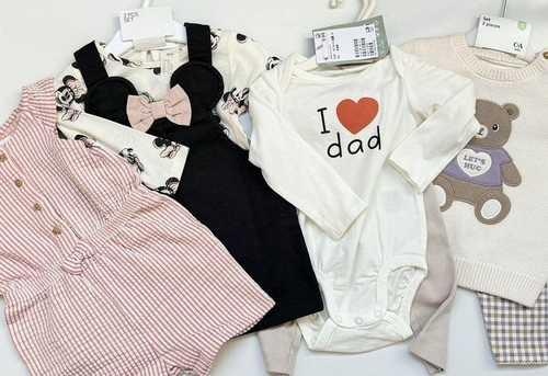 Оптовый лот для девочки 68 h&m c&a