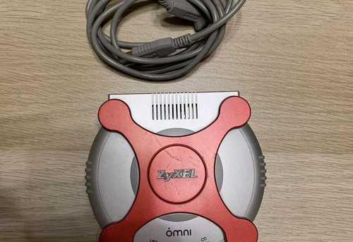 Модем zyxel omni 56k