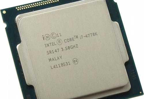 Процессор intel core i7 4770k + asus z87-pro