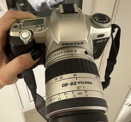 Пленочный фотоаппарат pentax mz-7