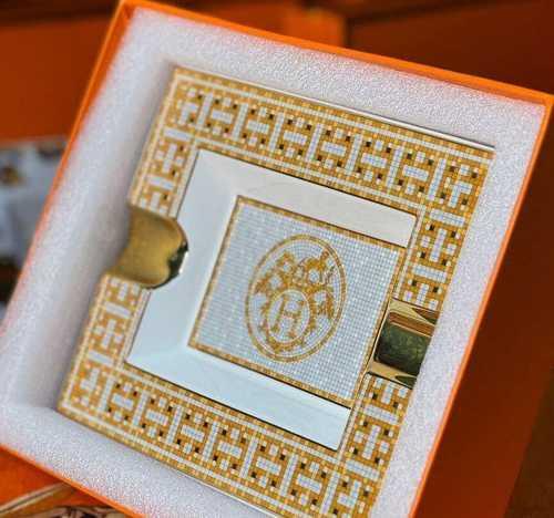 Пепельница фарфоровая Hermes
