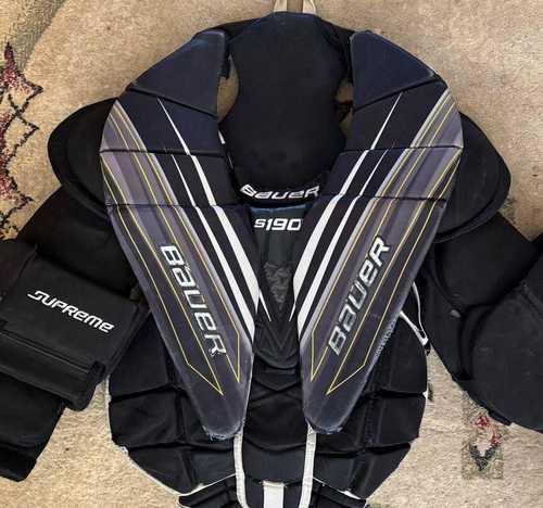 Вратарский нагрудник Bauer Supreme S190 (INT L)