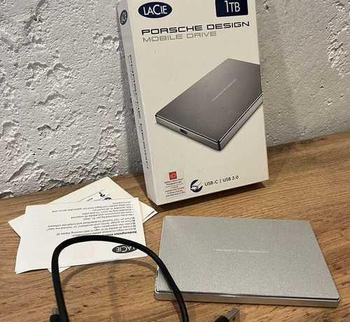 1 тб Внешний жесткий диск HDD LaCie Porsche Design