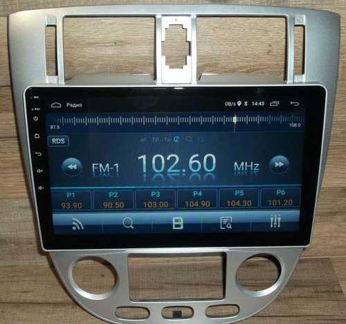 Магнитола Chevrolet Lacetti Android GPS