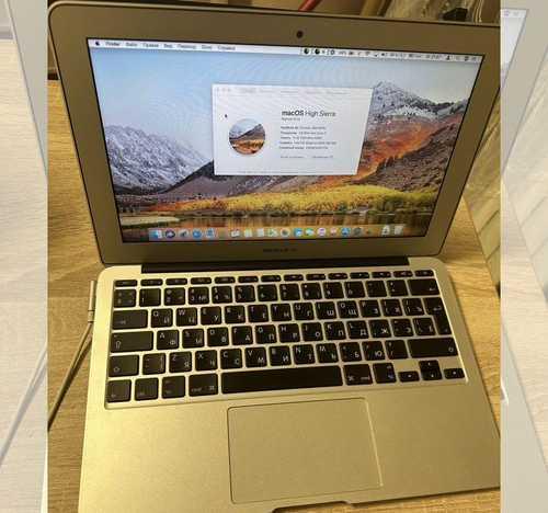 Macbook air 11 Core i7 1.8ghz /256gb SSD/0 циклов