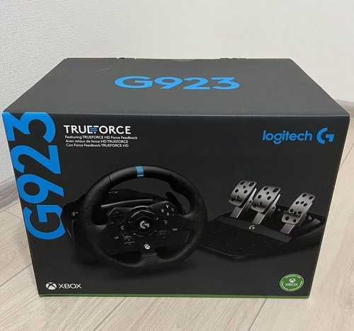 Игровой руль Logitech G923 с кпп