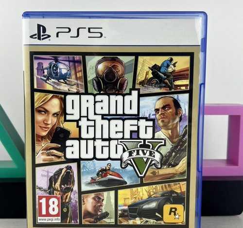 GTA 5 Диск PS 5