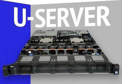 Сервер Dell R630 10SFF 2*30v4 64G 480S H730pm 2*75
