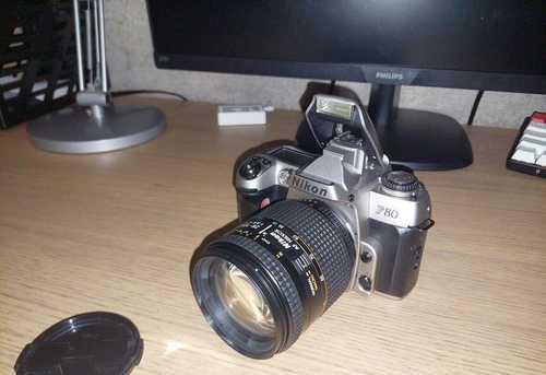 Плёночный фотоаппарат Nikon f80