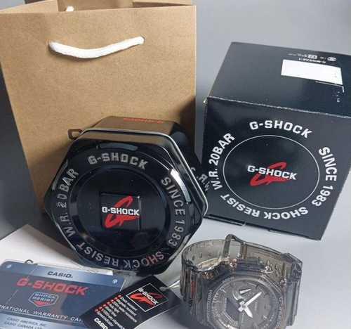 Часы Shock 2100 LUX скелетон чёрные