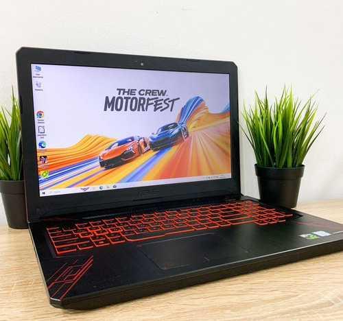 Игровой Ноутбук Asus TuF i5-8Th/GTX1050Ti/SSD