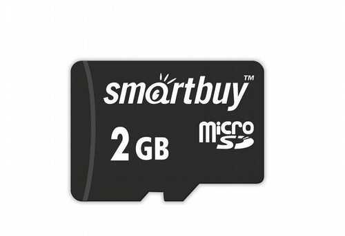 Карта памяти micro sd Smartbuy 2gb