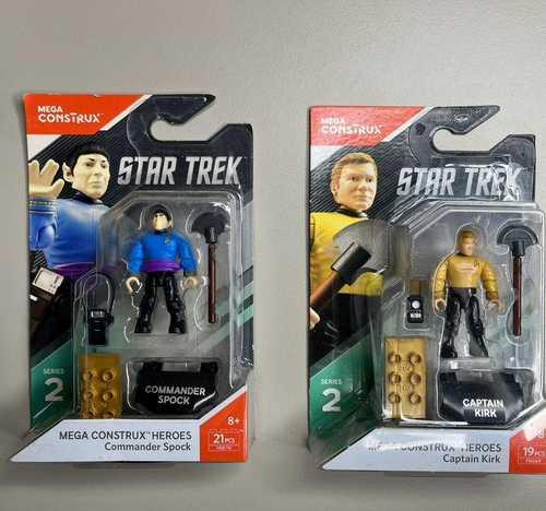 Фигурки Mega Construx Star Trek