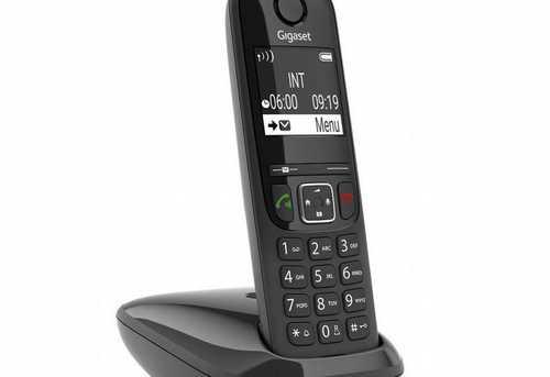 Радиотелефон dect Gigaset AS690 RUS, черный