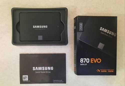 SSD Samsung 870 EVO 250GB
