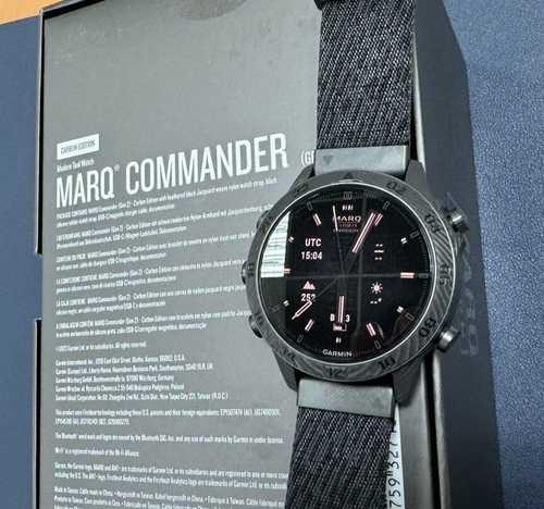 Часы Garmin marq gen 2 commander карбон,рф,чек