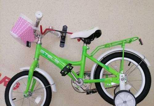 Велосипед детский с корзиной. Stels Talisman 14