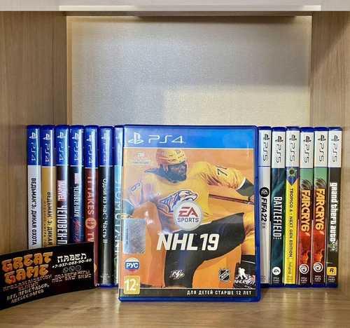 Игры PS4: NHL 19