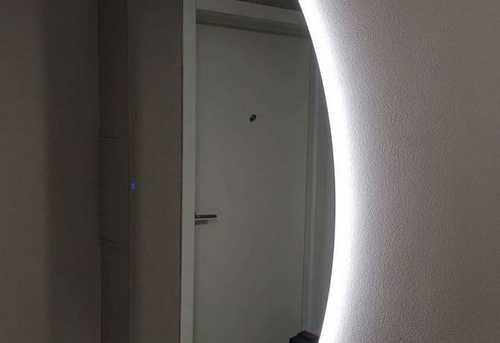 Зеркало с подсветкой на стену
