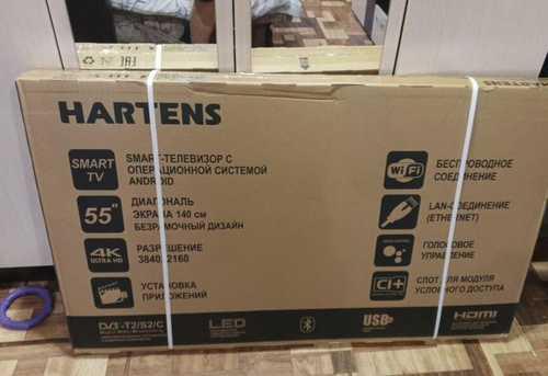 Телевизор hartens 55" новый