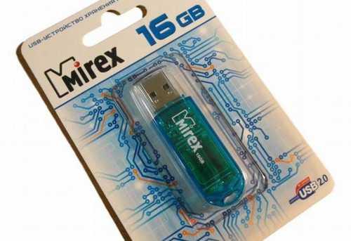 Флешка 16 гб USB Mirex Elf Blue