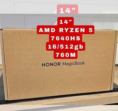 Ноутбук Honor magicbook X14 Pro 2024, r 5 7640hs