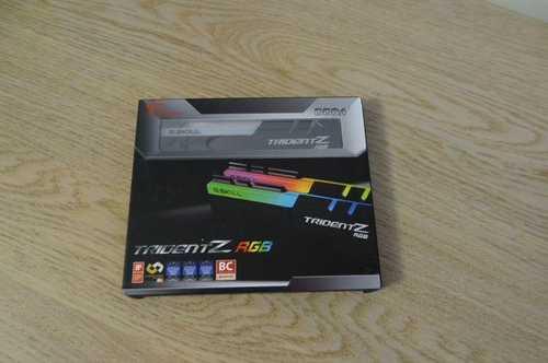Оперативная память G.Skill trident DDR4 16 Гб