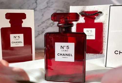 Chanel N 5 Red Edition edp 100 ml Оригинал Женский