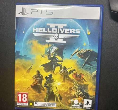 Helldivers 2 ps5 диск