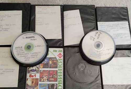 36 DVD дисков с фильмами