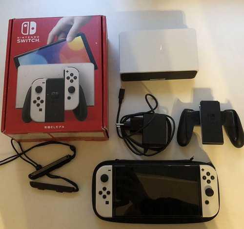 Nintendo Switch Oled White 512 gb   чип