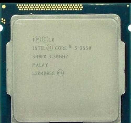 Процессор intel core i5 3550