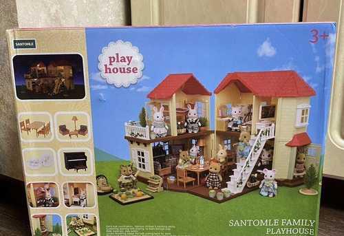 Sylvanian Families большой дом со светом (аналог)