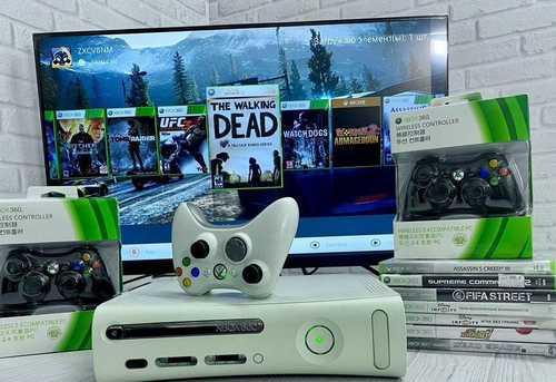 Xbox 360 250gb+37 топовох игр/любые игры бесплатно