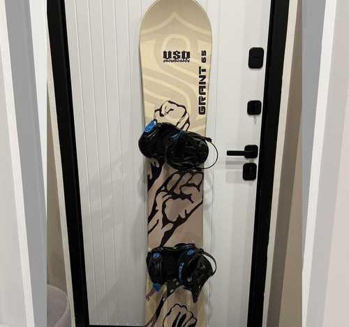 Сноуборд 165 см комплект USD Snowboard