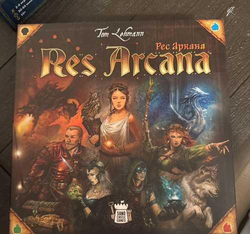 Игра настольная. Res arcana с пнп допами