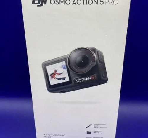 Экшн камера DJI Osmo Action 5 Pro Adventure Combo