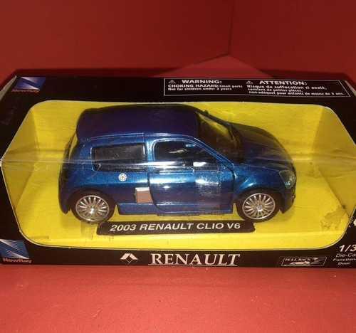 Модель автомобиля Renault Clio V6 2003